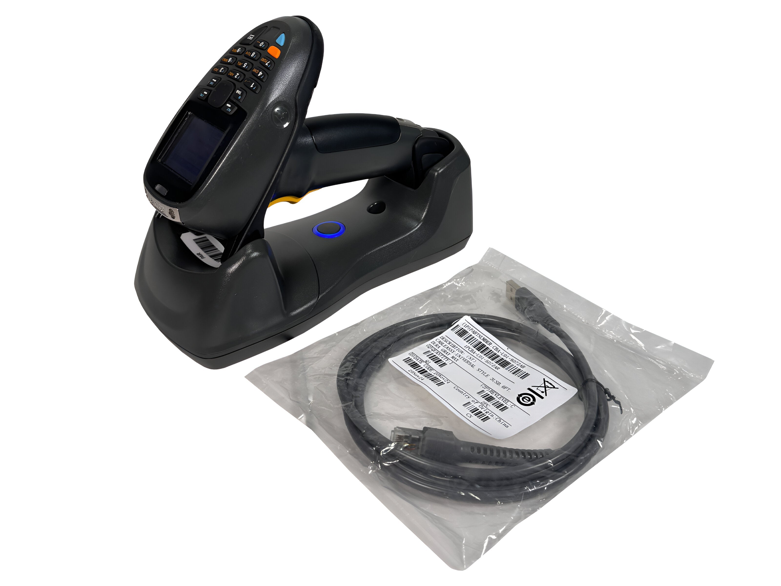 Zebra Symbol MT2070-ML4D62370WR Mobile Barcode Scanner STB2078 Cradle ...