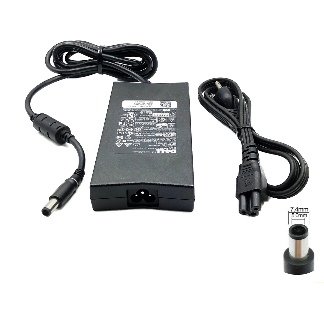 OEM 130W Dell Power AC Adapter 19.5V 6.7A w/cord – TeKswamp